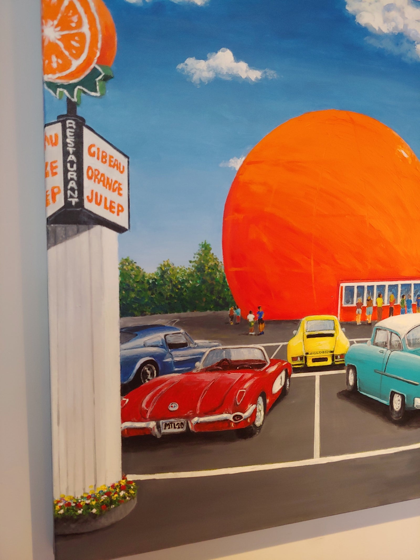 MONTREAL'S ORANGE JULEP-Kiki-STERLING-Gallery-Andy-Habib-Orange-Julep