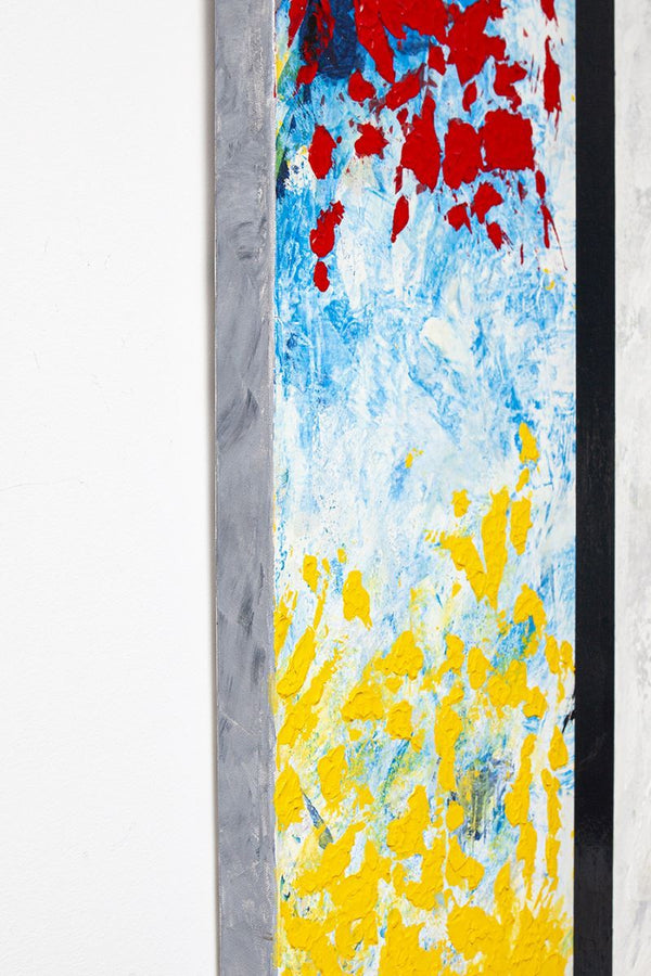 SPLASH / Original Canvas Painting - By Andy Habib