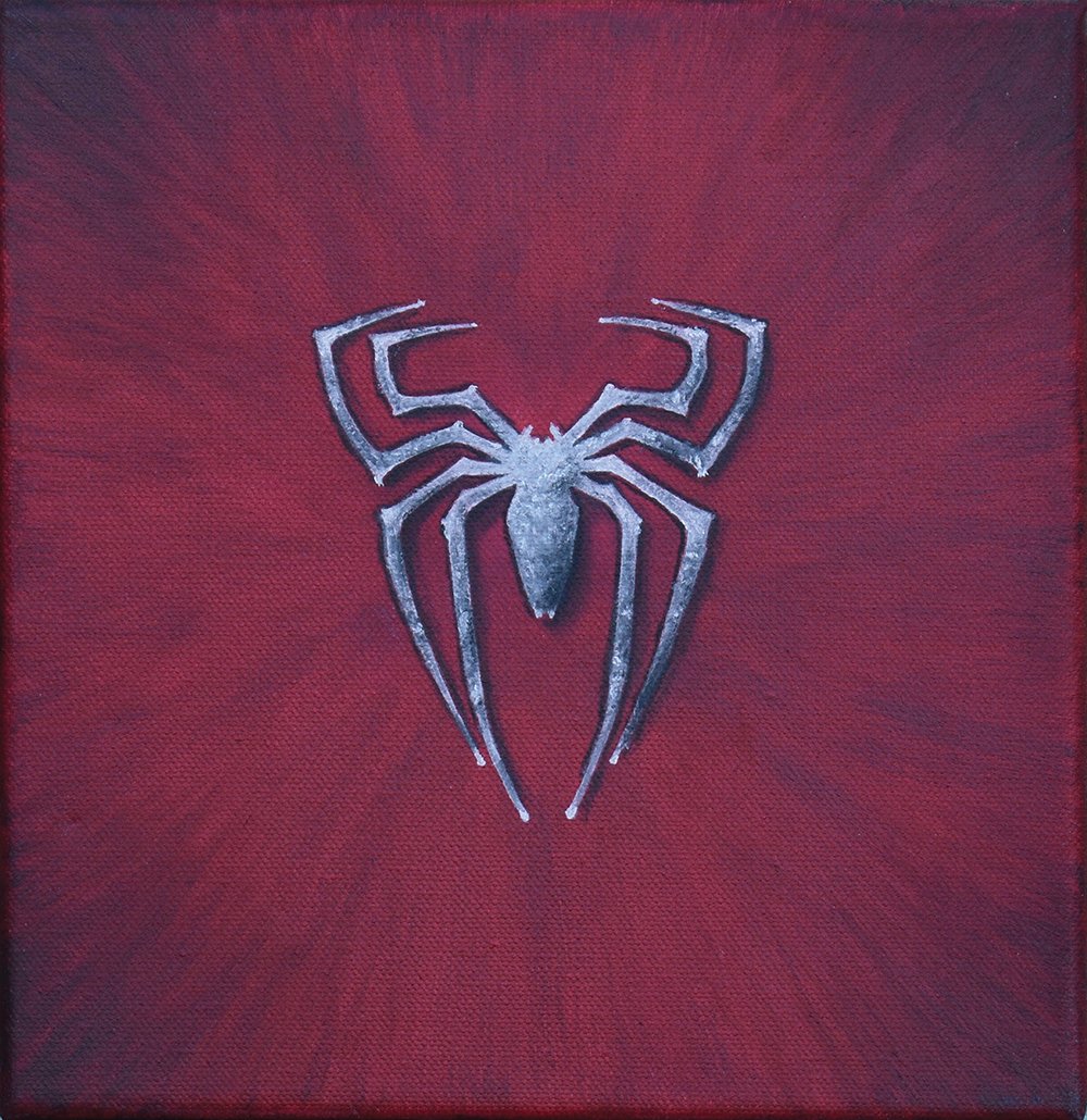 SPIDERMAN SUPERHERO-Kiki Sterling Gallery-Stan Lee-Artist-Andy Habib